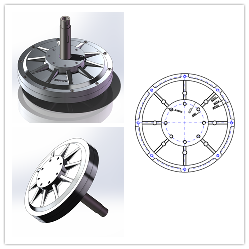 China 1.5kw 220v Coreless Permanent Magnet Alternator Maglev Generator ...