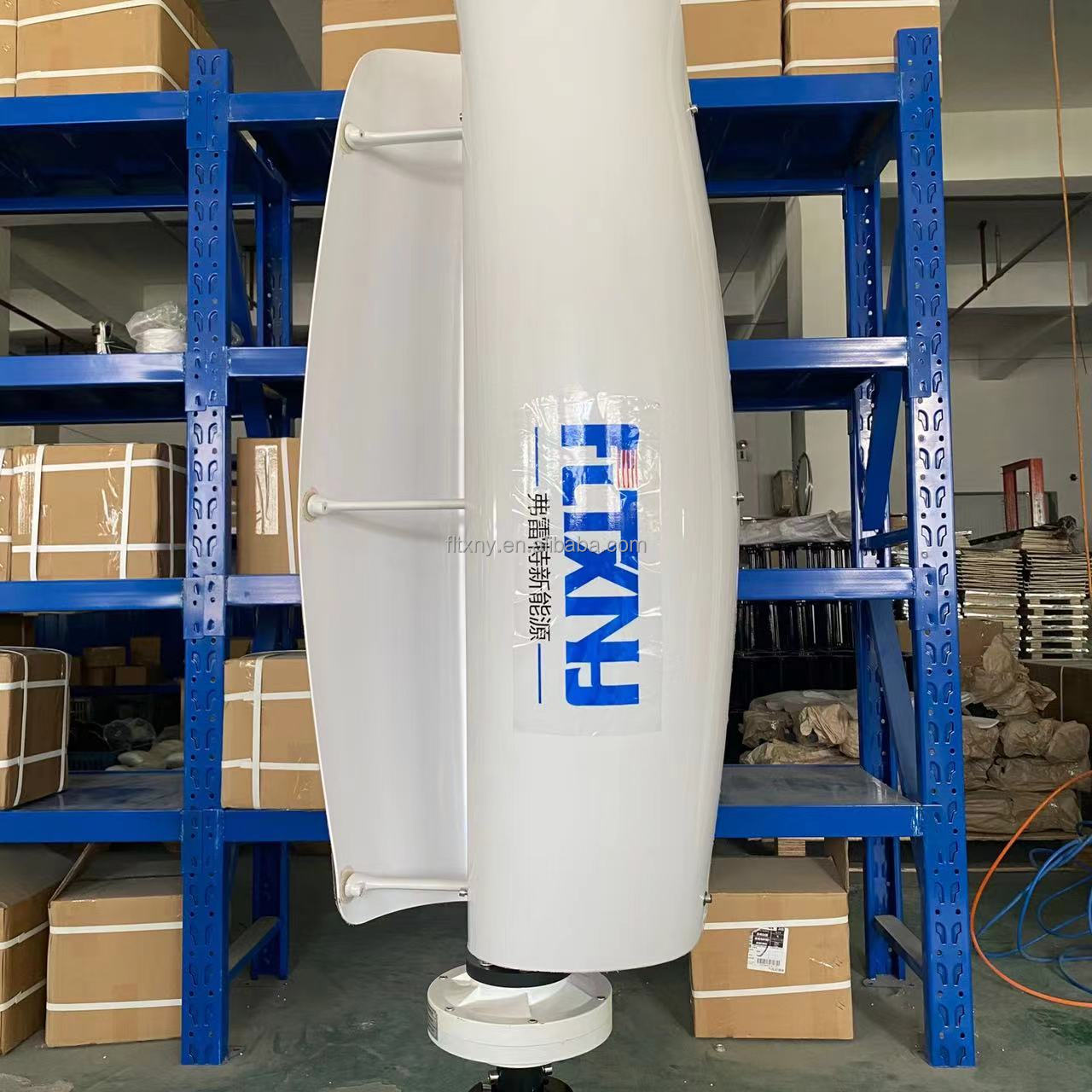 China Tulip flower turbine 1000w vertical wind generator low rpm ...